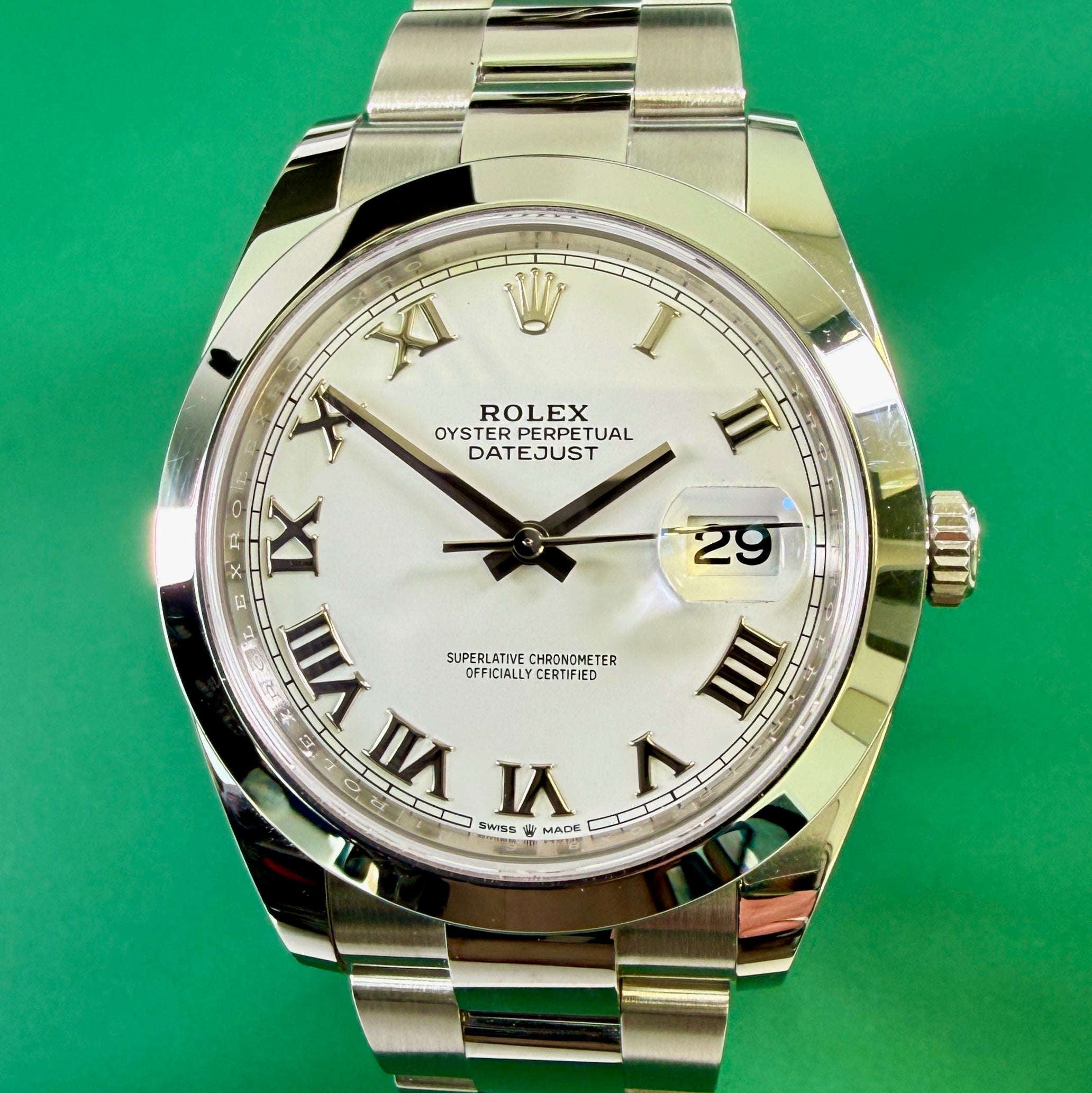 Rolex Datejust 126300 41mm - Full Set | The Watch Culture