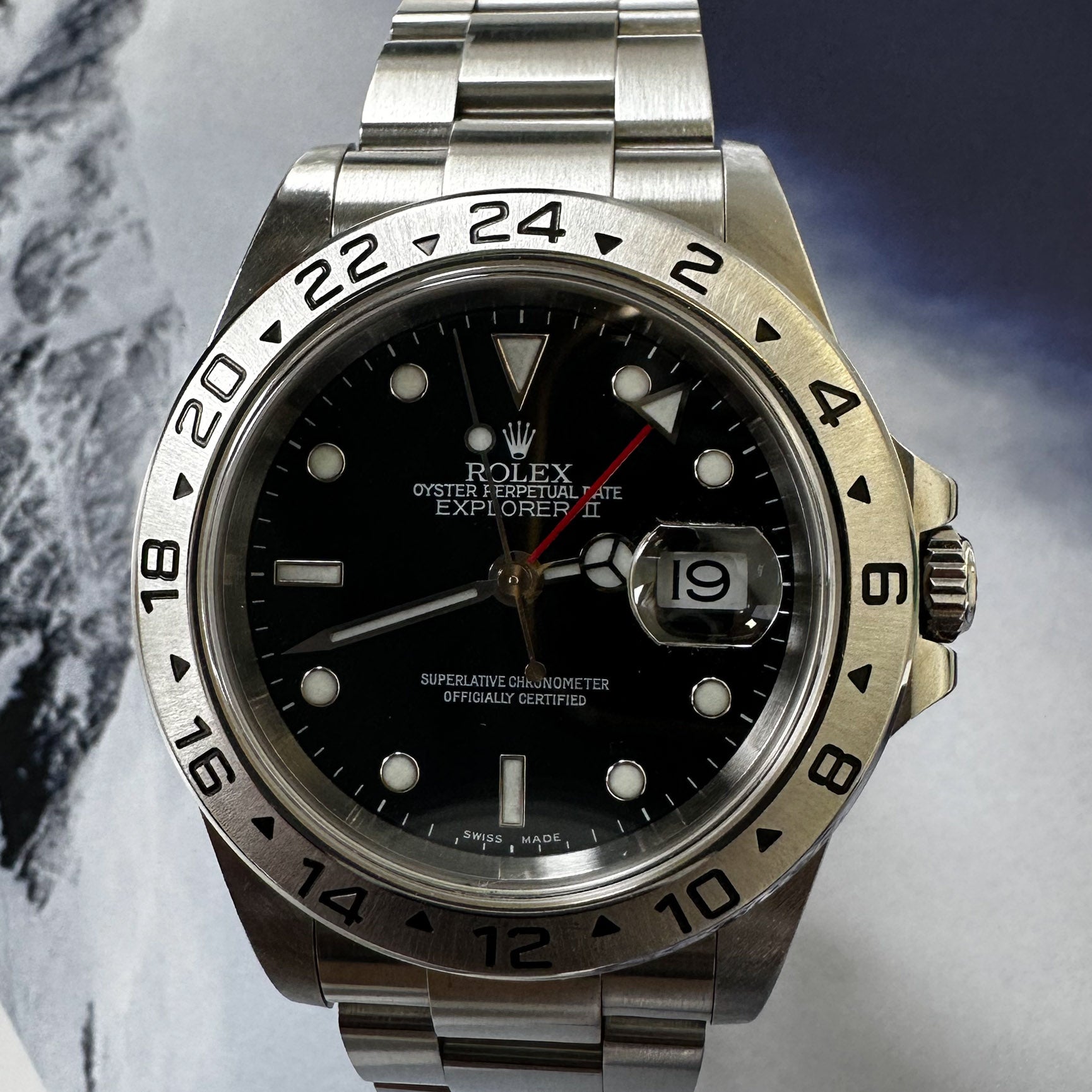 Rolex Explorer II 16570 Black Dial K Series | The Watch Culture